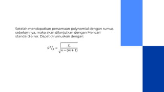 PPT Polynomial Regression dan Multiple Regression Kelompok 10.pptx