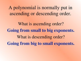 Polynomials and degree of polynomial.ppt