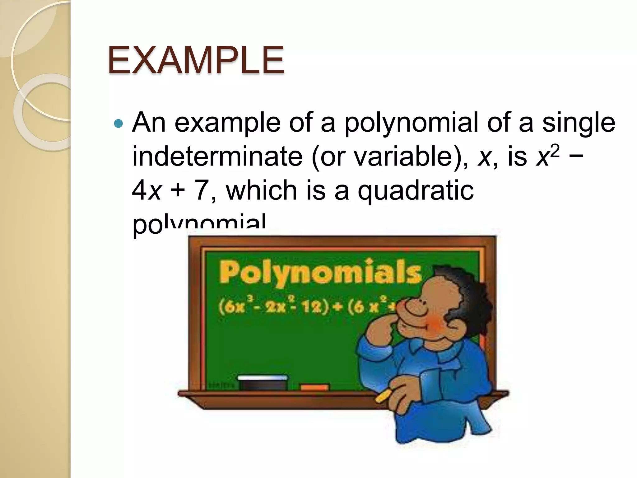 Ppt polynomials(prince) | PPT