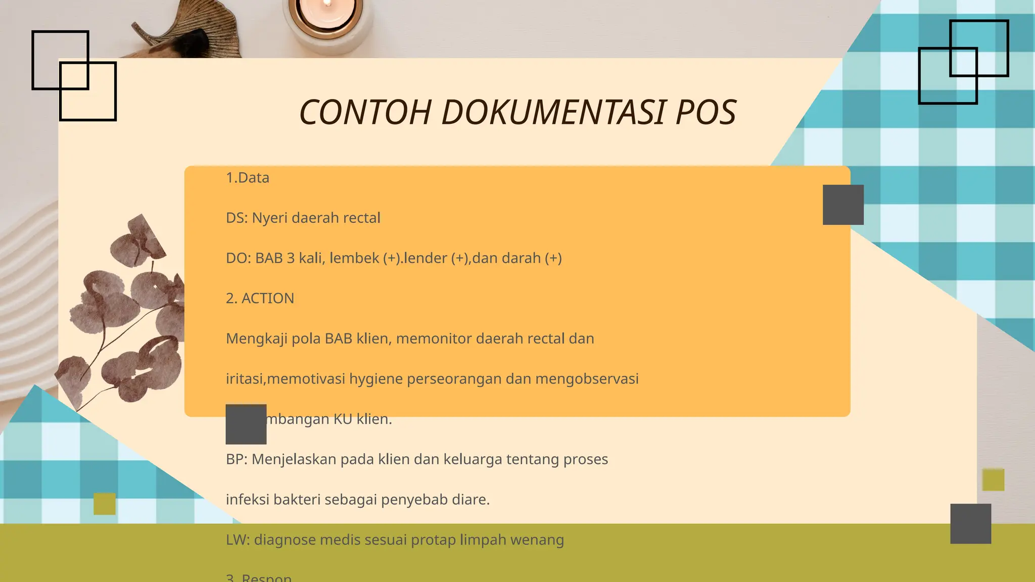 PPT dokumentasi keperawatan POS Universitas Negeri Padang | PPTX