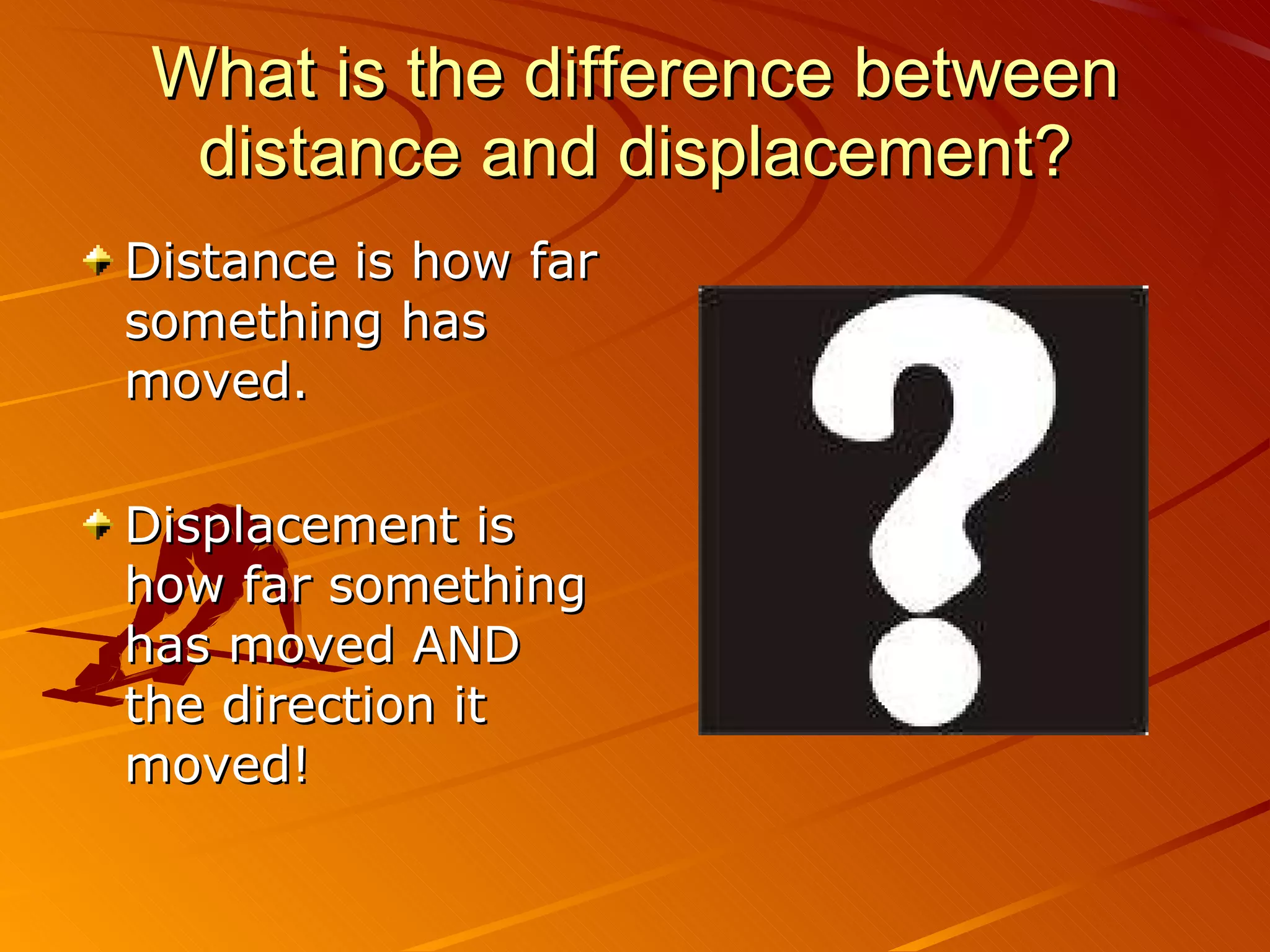 PPT Position And Motion | PPT