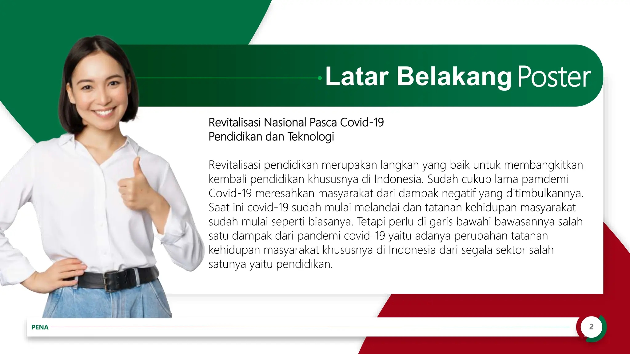 PPT Poster untuk pembelajaran yang kekinian | PPT