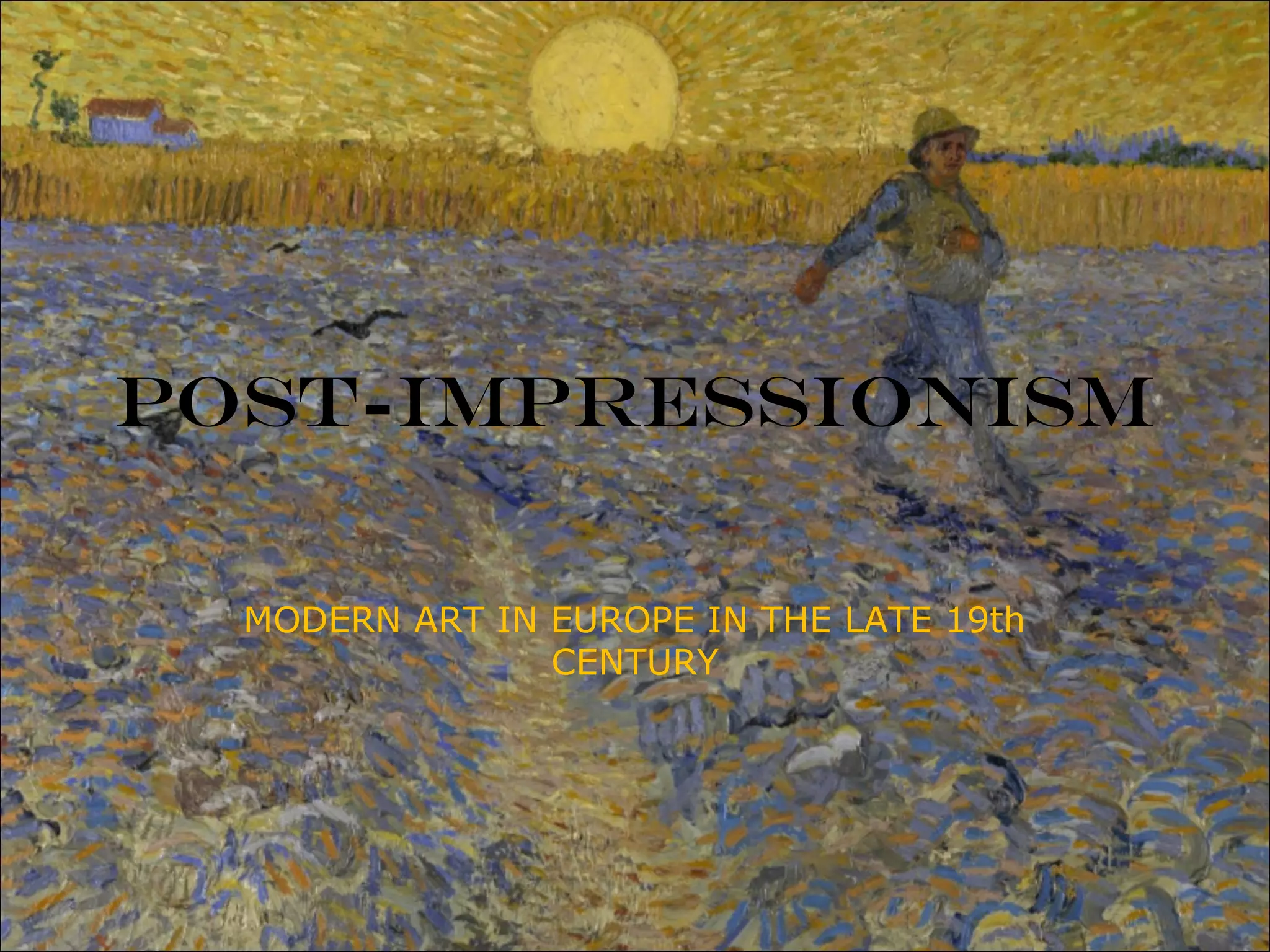 Post-Impressionism and Seurat | PPT