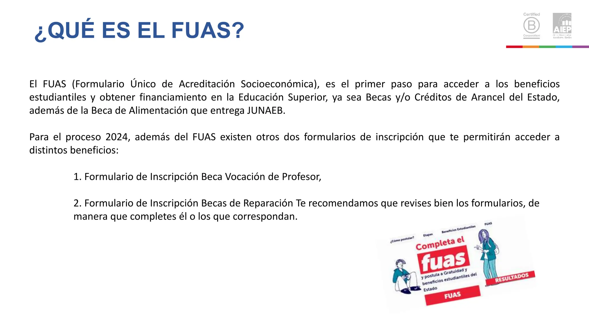 Requisitos para postular al fuas como guía para comprender su ...