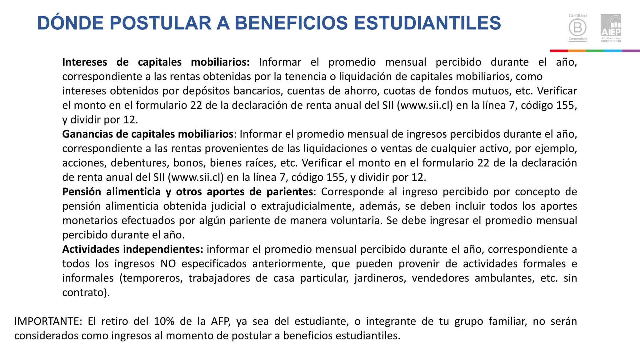 Requisitos para postular al fuas como guía para comprender su ...