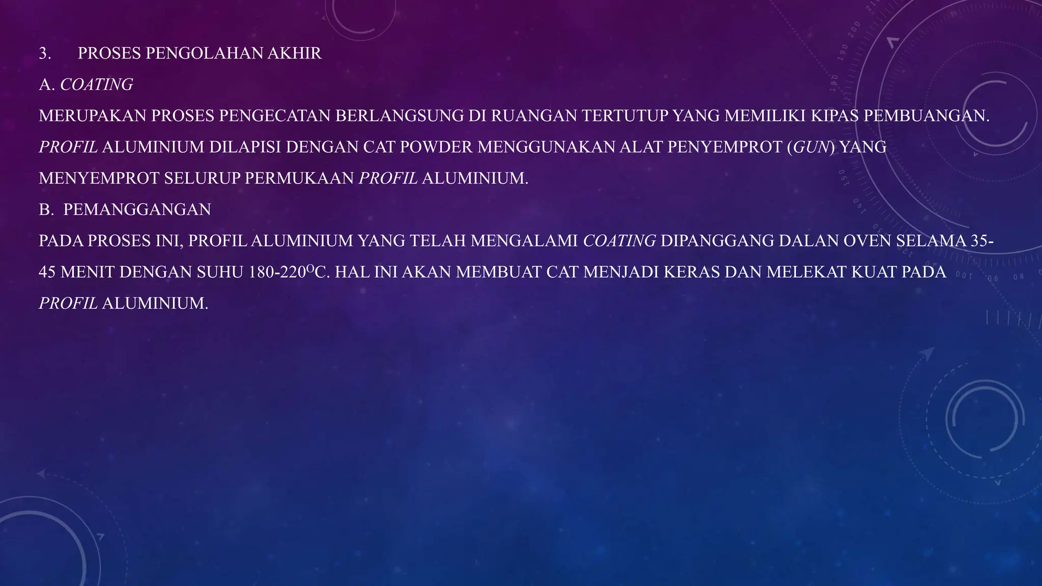 PPT_POWDER_COATING mata kuliah proses produksi | PPTX