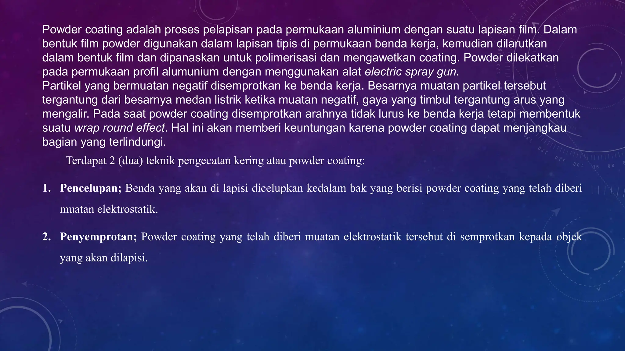 PPT_POWDER_COATING mata kuliah proses produksi | PPTX