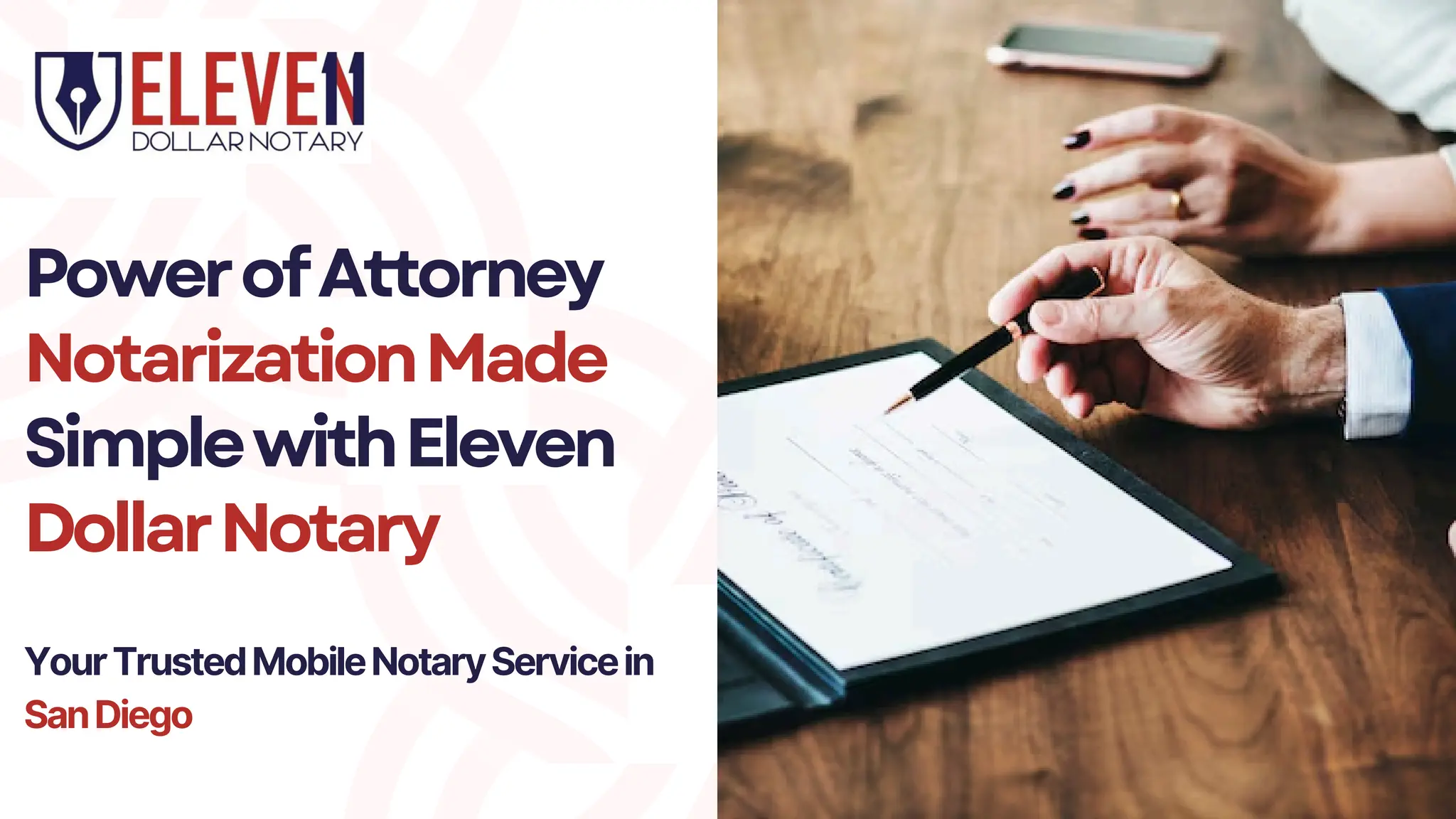 PPT Power of Attorney Notarization Made Simple with Eleven Dollar ...