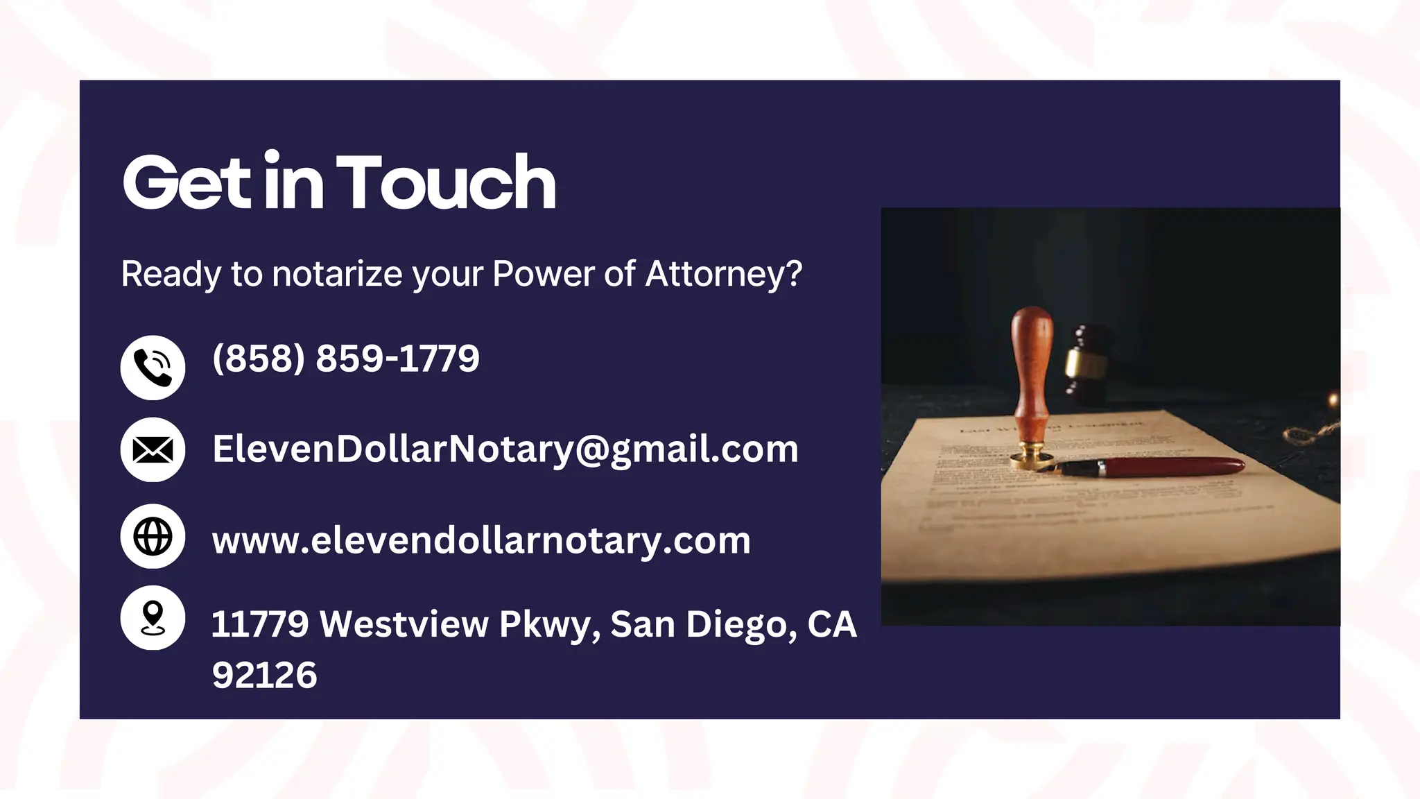 PPT Power of Attorney Notarization Made Simple with Eleven Dollar ...