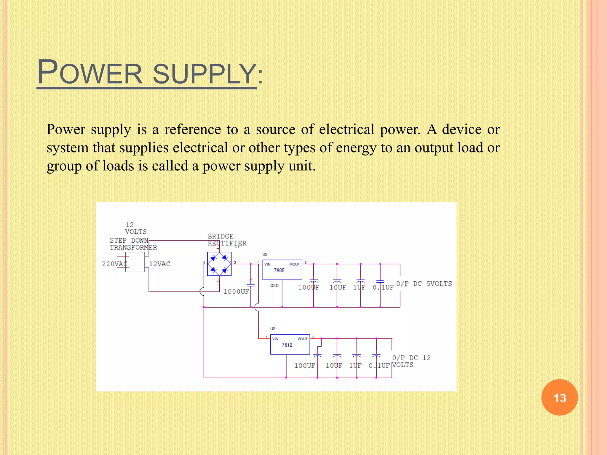Ppt power theft identification and detection using gsm | PPTX