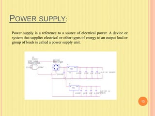 Ppt power theft identification and detection using gsm | PPTX
