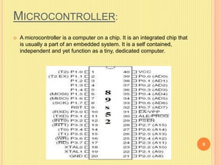 Ppt power theft identification and detection using gsm | PPTX