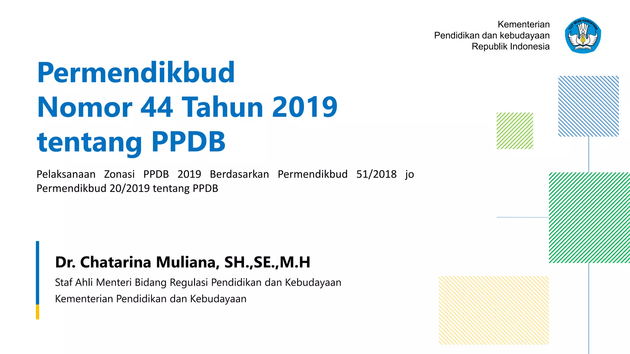Permendikbud No 44 Tahun 2019 Tentang PPDB | PDF