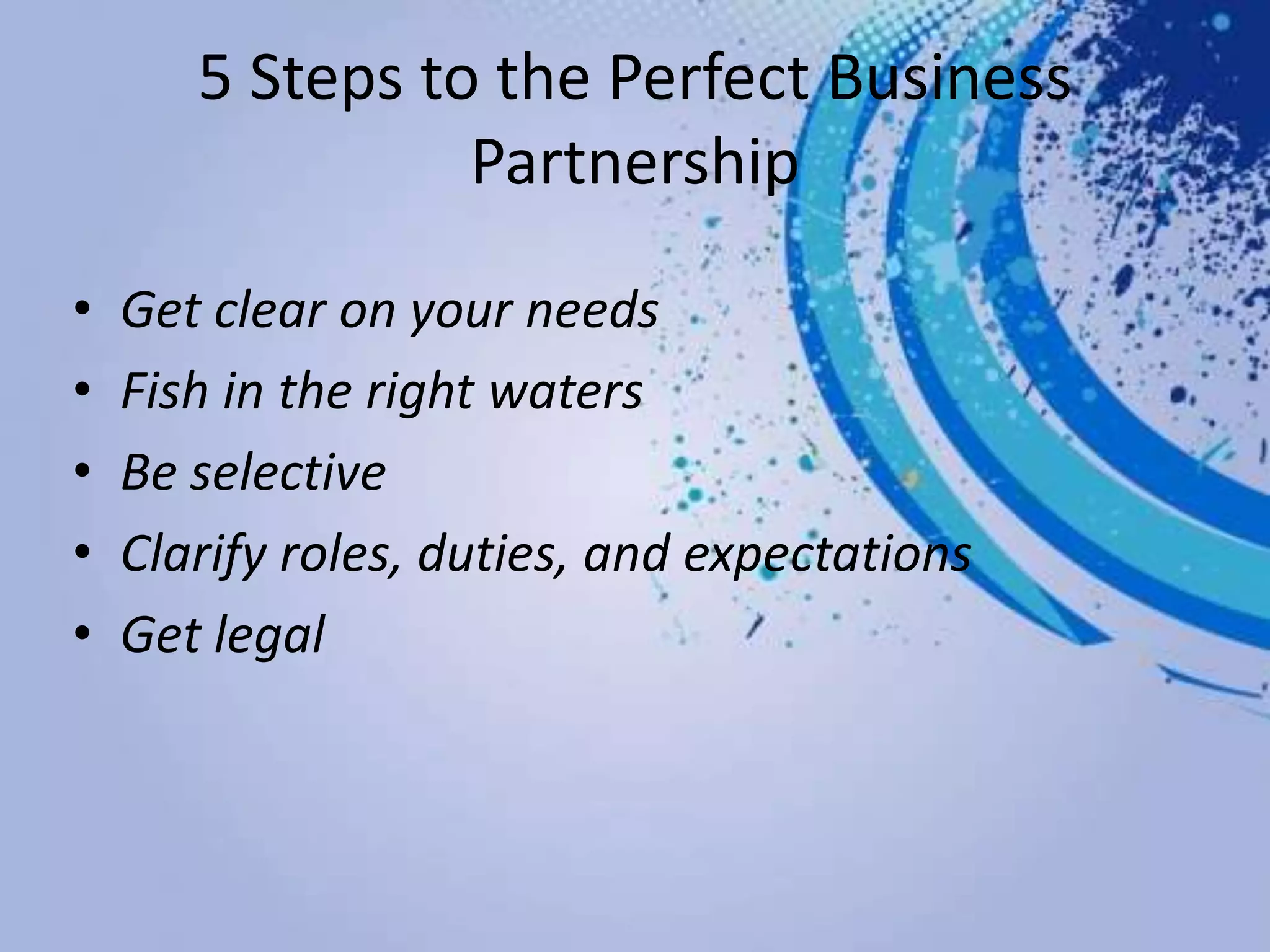 partnership (presentation task) | PPTX