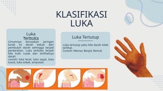 PPT Pertolongan Pertama cidera Luka.pptx