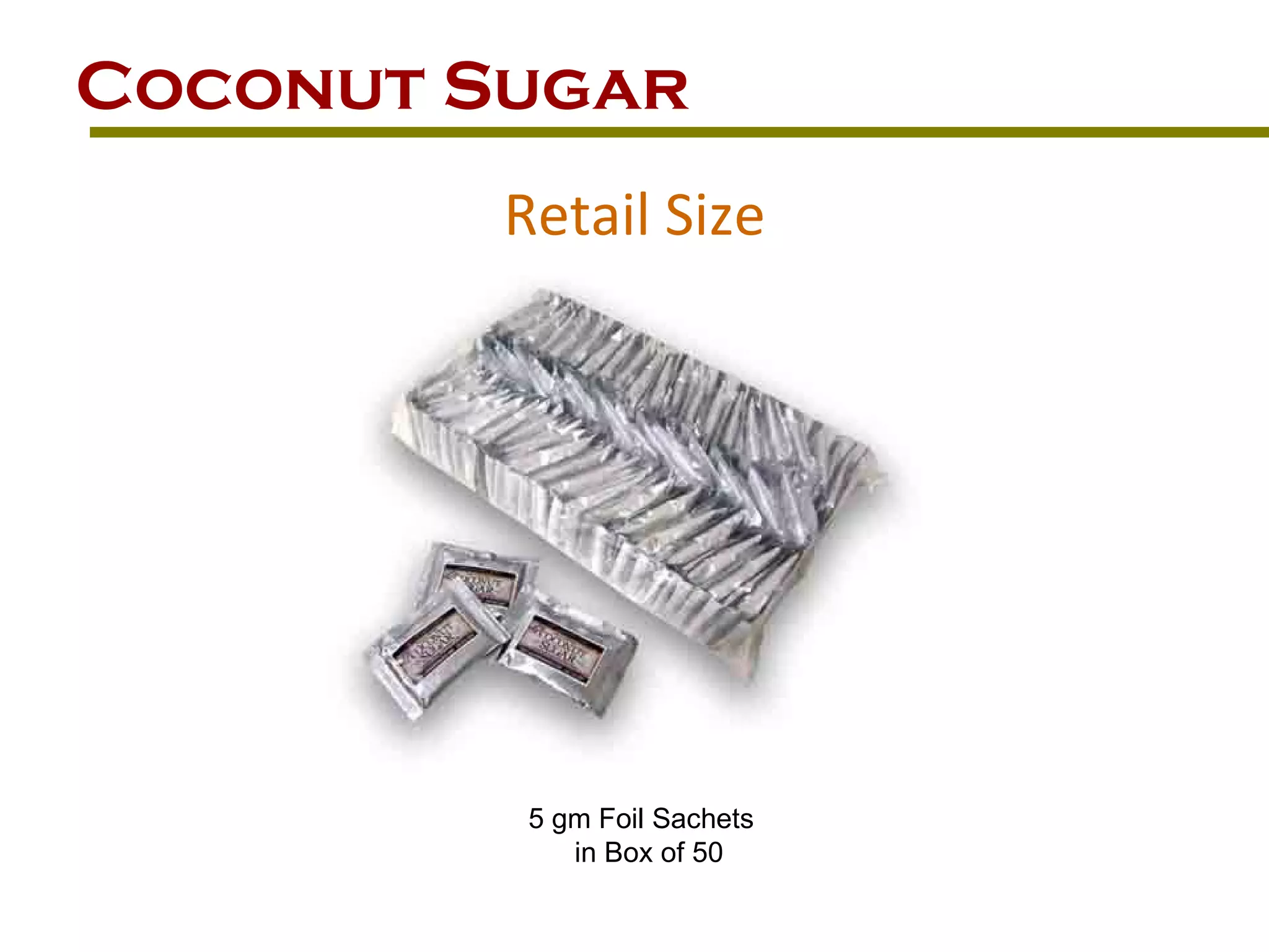 AZUKAR ORGANICS COCONUT PRODUCTS | PPT