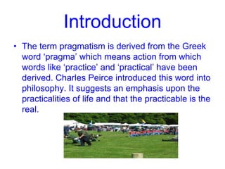 Ppt pragmatism | PPT