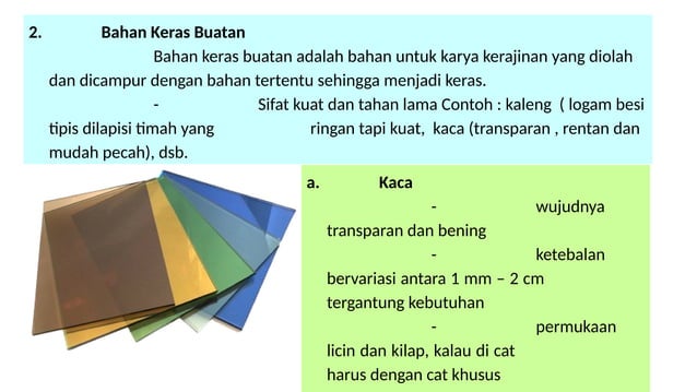 ppt prakarya jenis dan karakteristik kerajinan bahan keras.pptx