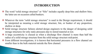 Dynamic Analysis and Design of RCC solids storage structure by with reference to IS 1893:2016.pptx