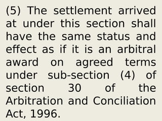 Pre institution mediation and settlement - Section 12A of the ...