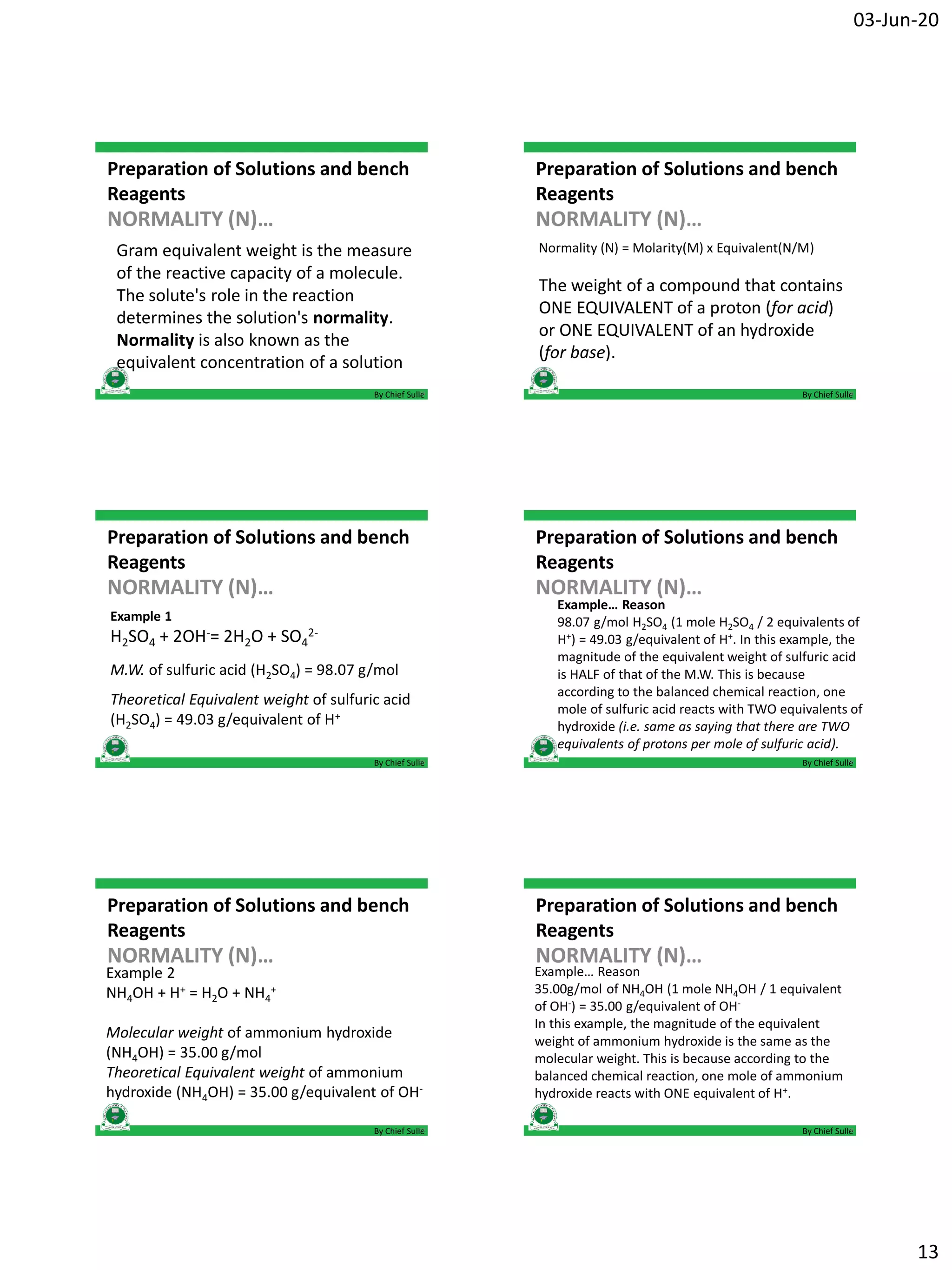 PPT Preparation of Solutions and Bench Reagents.pdf