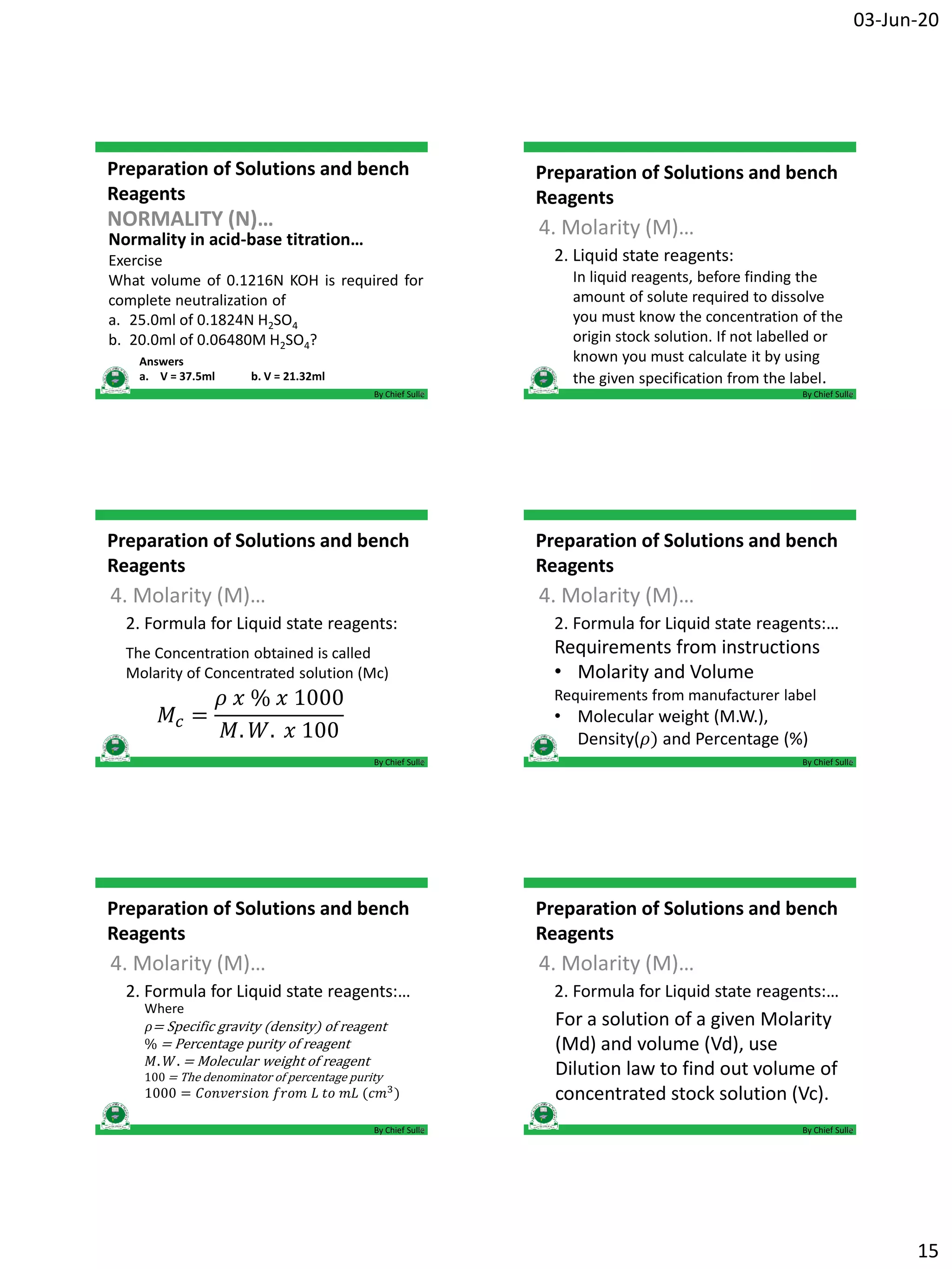 PPT Preparation of Solutions and Bench Reagents.pdf