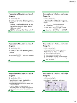 PPT Preparation of Solutions and Bench Reagents.pdf