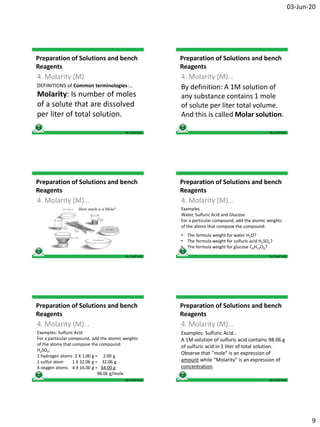 PPT Preparation of Solutions and Bench Reagents.pdf