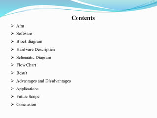 Aircraft Anti collision system using ZIGBEE Communication | PPSX