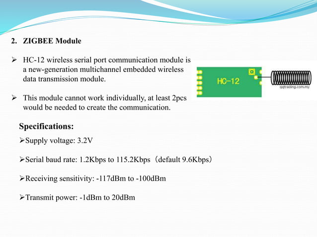 Aircraft Anti collision system using ZIGBEE Communication | PPSX | Auto ...