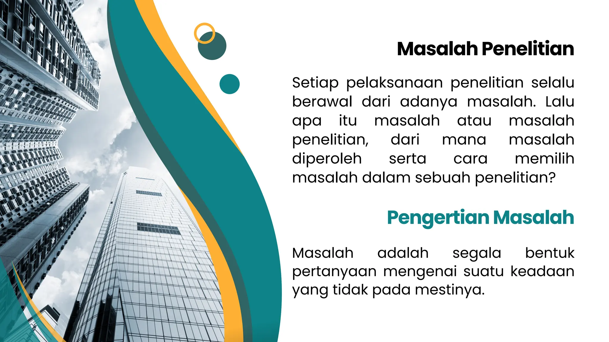 PPT Materi Identifikasi Masalah/Batasan Masalah/Rumusan Masalah | PDF