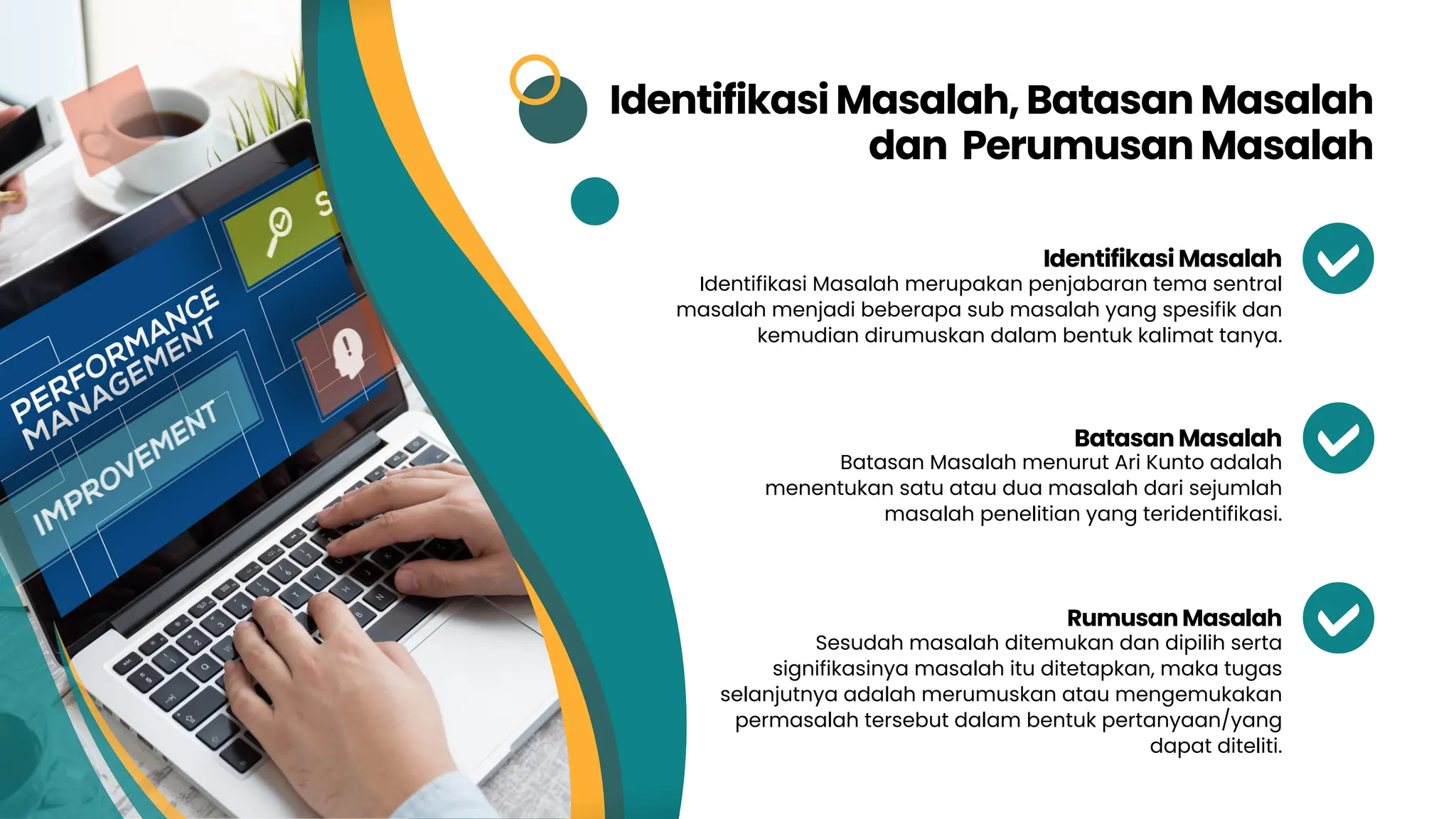 PPT Materi Identifikasi Masalah/Batasan Masalah/Rumusan Masalah | PDF