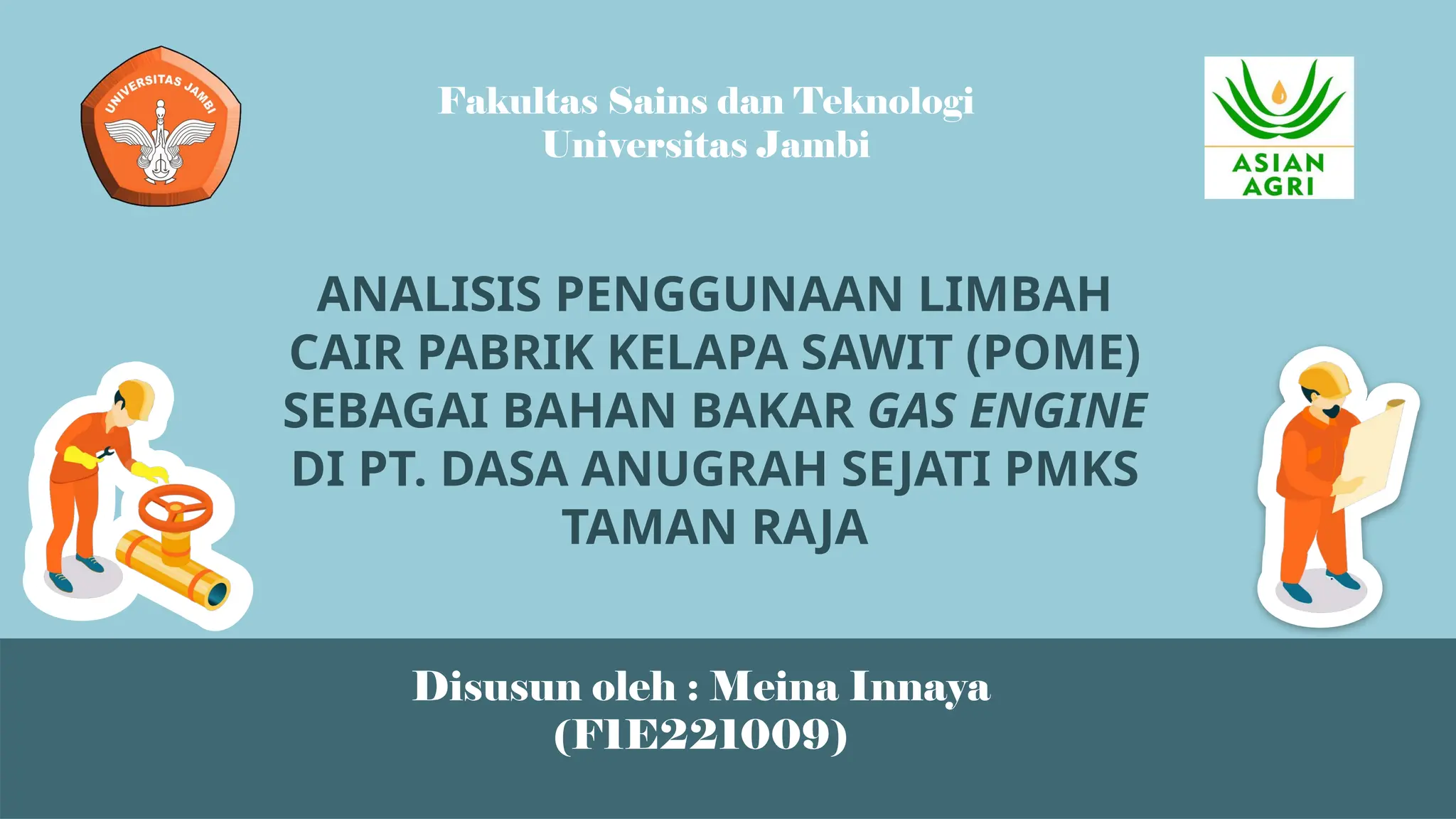 PPT PRESENTASI KP POME GAS ENGINE PABRIK.pptx