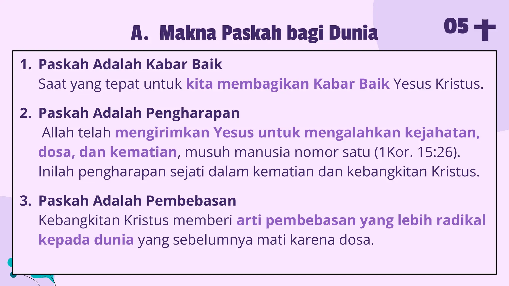 Materi kelas Ministry Learning Center - Memahami Makna Paskah | PDF