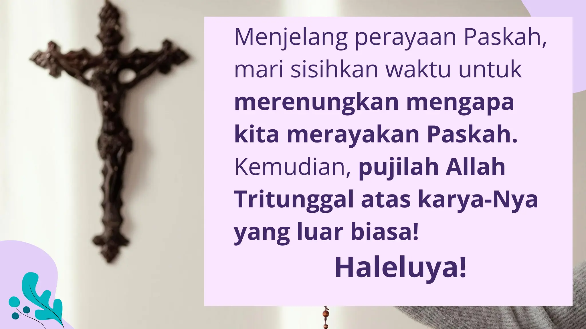 Materi kelas Ministry Learning Center - Memahami Makna Paskah | PDF