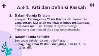Materi kelas Ministry Learning Center - Memahami Makna Paskah | PDF