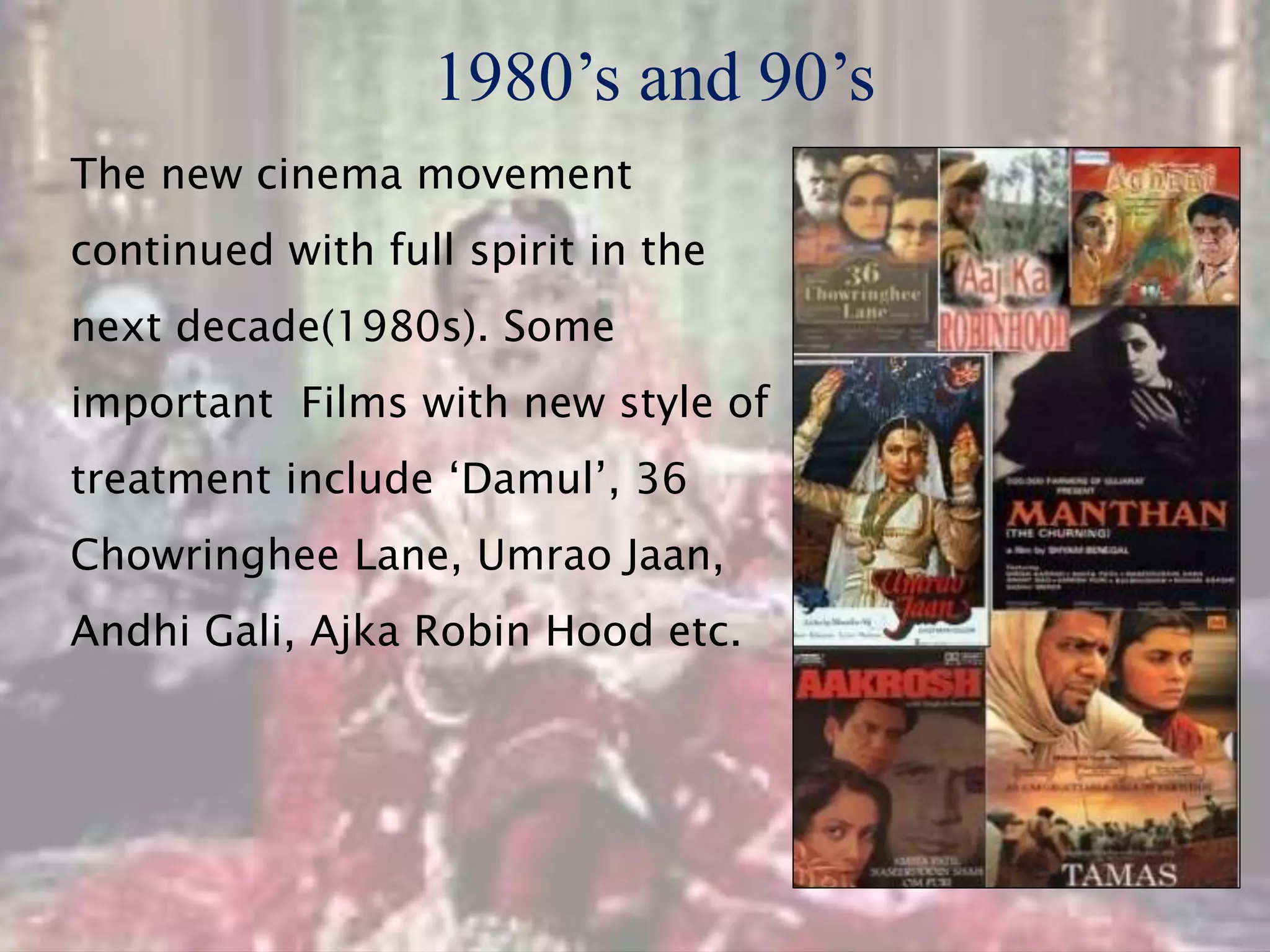 Evolution of Indian Cinema | PPTX