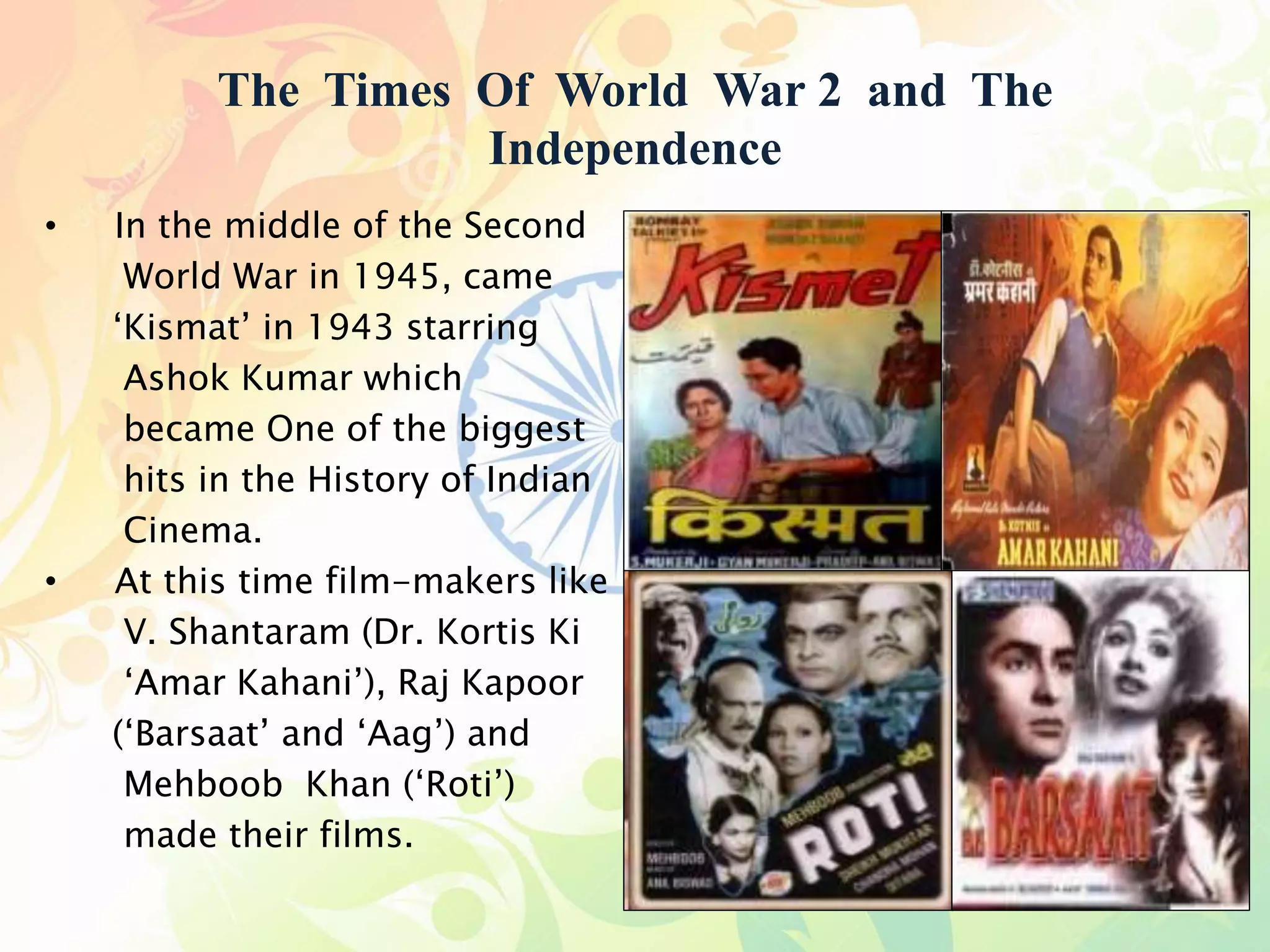 Evolution of Indian Cinema | PPTX
