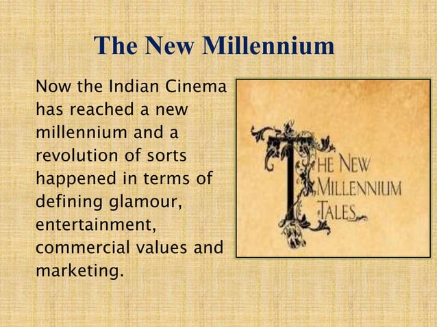 Evolution of Indian Cinema | PPTX