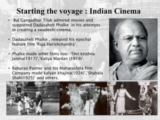 Evolution of Indian Cinema | PPTX