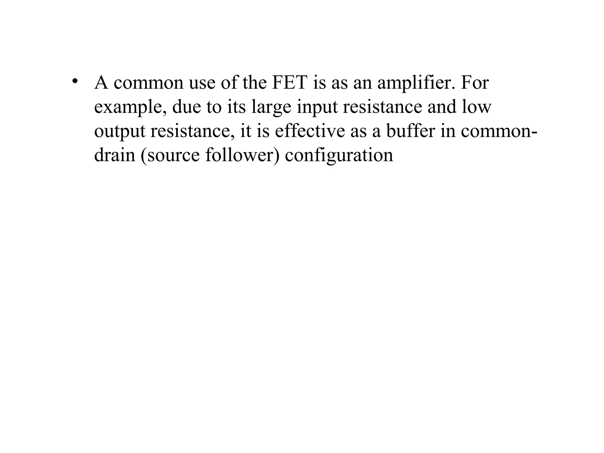 Ppt presentation on FET | PPT