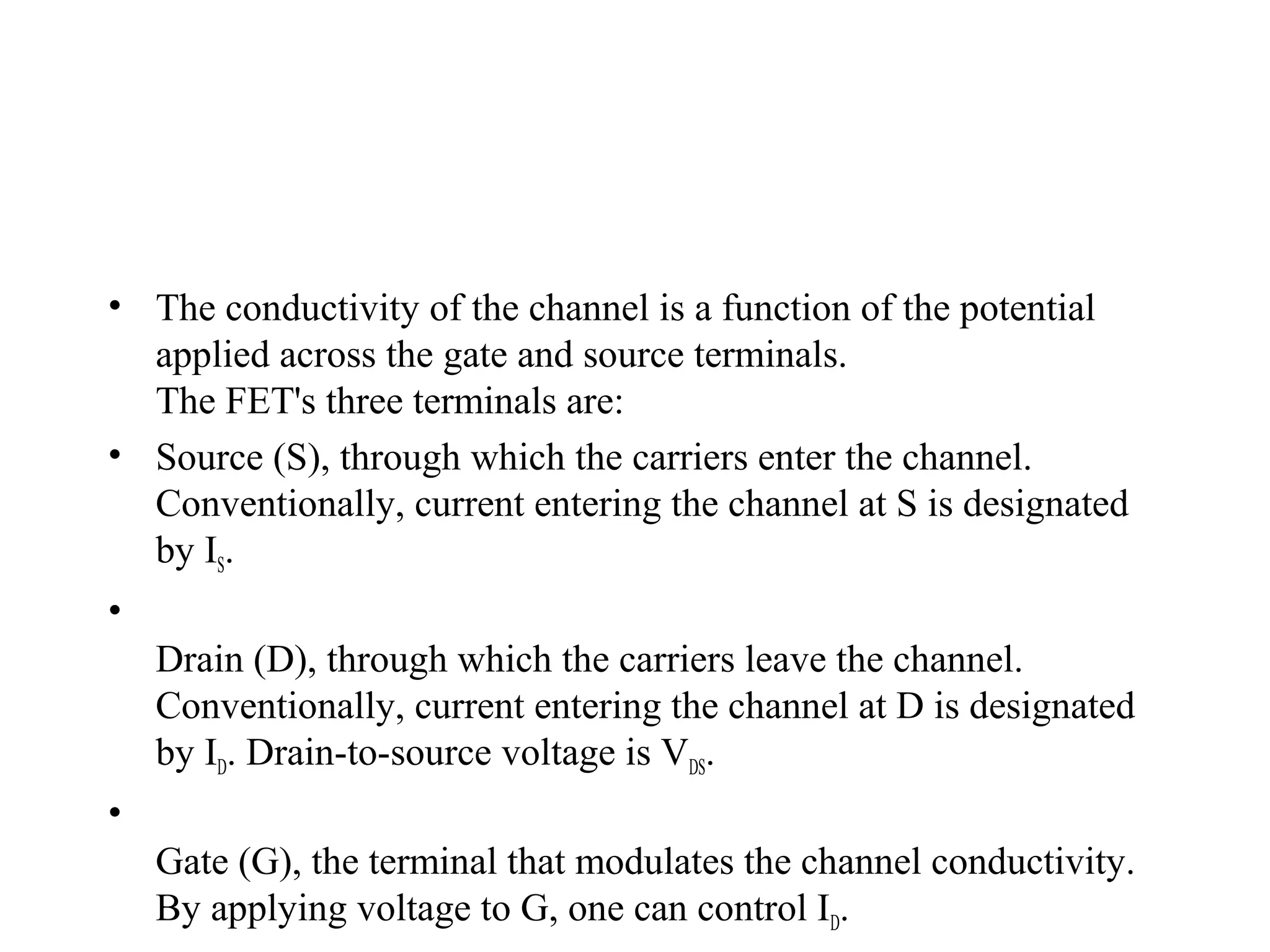 Ppt presentation on FET | PPT