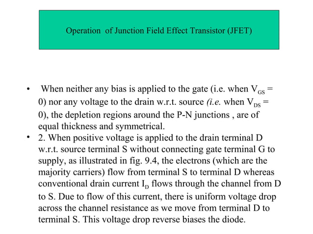 Ppt presentation on FET | PPT