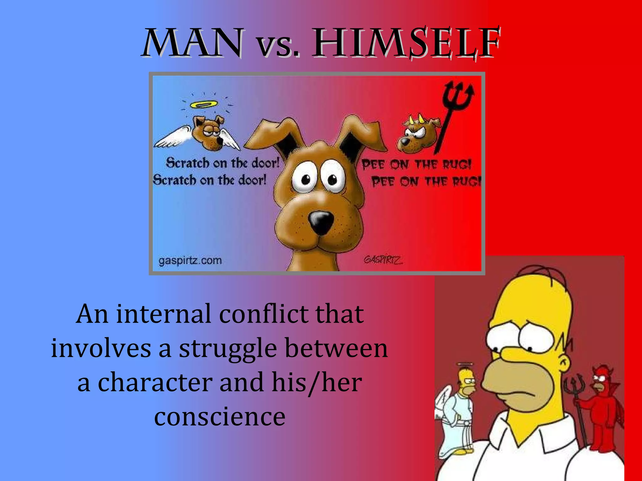 Types of Narrative Conflict | PPT
