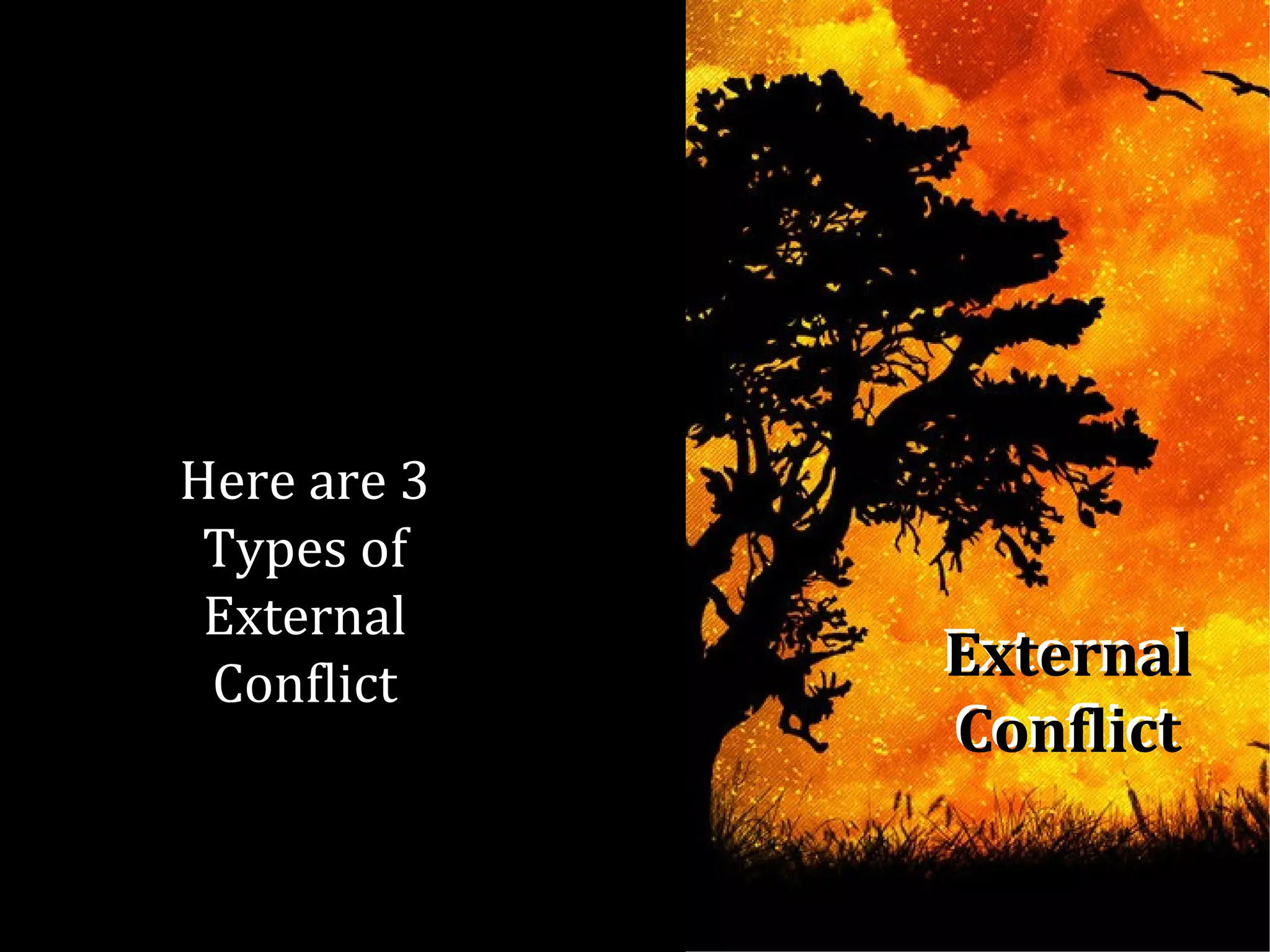Types of Narrative Conflict | PPT