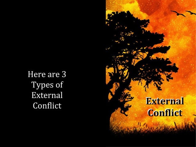 Types of Narrative Conflict | PPT | Fiction | Books and Literature
