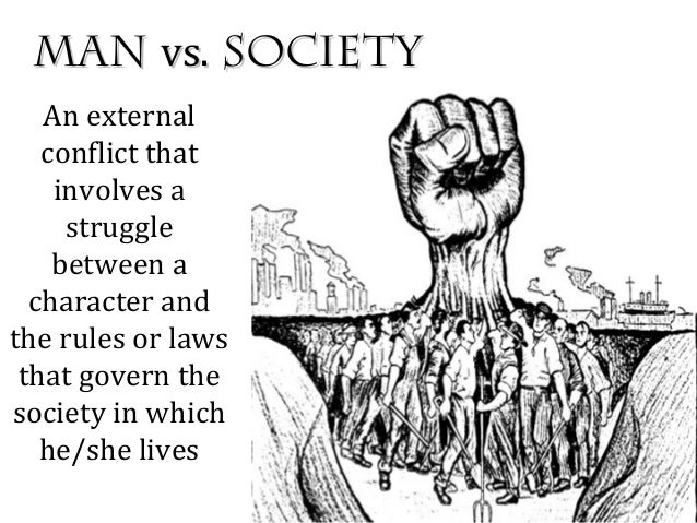 Man Vs Society Meaning