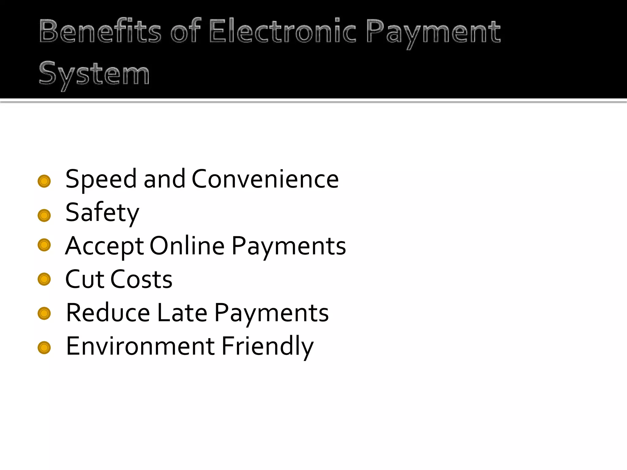 E-Payment PPT presentation | PPTX