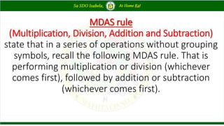 MATH 5 PRESENTATION classroom observation | PPTX | Education