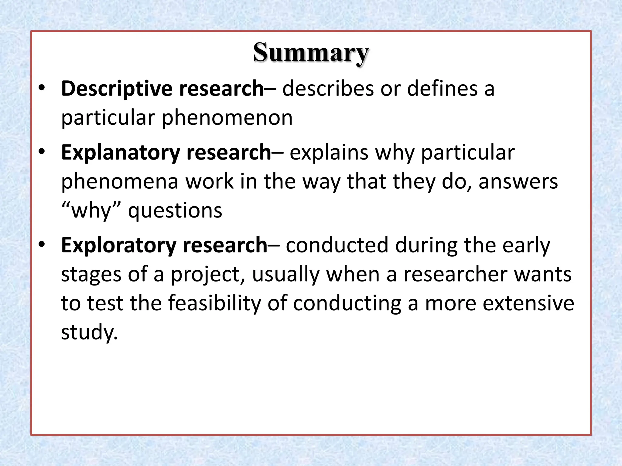 Explanatory, Descriptive and Exploratory Research.pptx